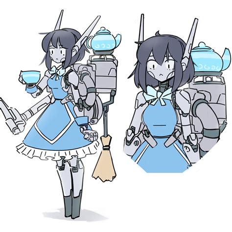 Robotmaid By Nradiowave On Deviantart