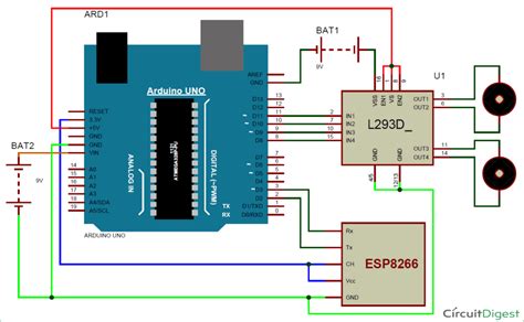 Wifi Controlled Robot Using Arduino Duino