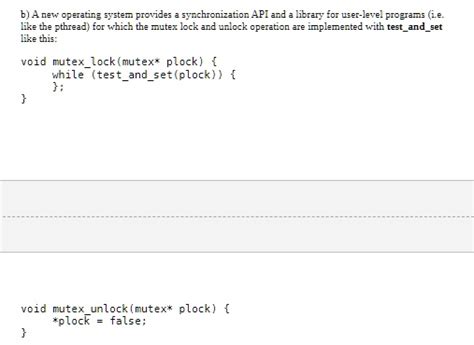 Solved The Other Solutions Are Wrong Can You Help B A New Operating System Provides A