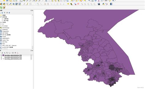 qgis获取行政区geojson数据以及数据乱码修复 qgis geojson csdn博客