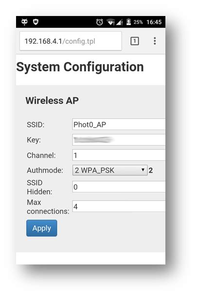 Github Bacl Wifiphot Firmware For Esp To Remote Control Over Wifi A Camera S Shutter