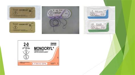 Suture Material And Suture Patterns Pptx