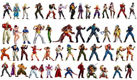 Kof Xv Teams Neo Geo Style King Of Fighters Fighting Games Pixel Art