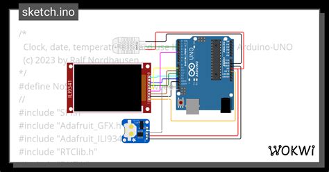 Master Clock Wokwi ESP STM Arduino Simulator