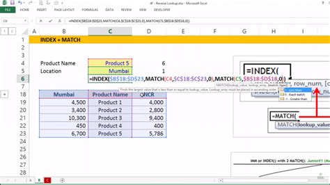 How To Use Advanced Index Match Formula In Excel Excel In Hindi
