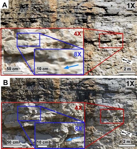 Digital Outcrop Model Examples Comparing The Resolution Of The Texture Download Scientific