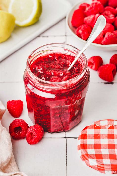 Easy Raspberry Compote 3 Ingredients Sweetly Cakes