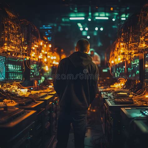 Hacker In Hoodie Cyber Security Threat And Digital Intrusion Digital