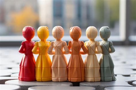 Premium Photo The Building Blocks Of Team Unity