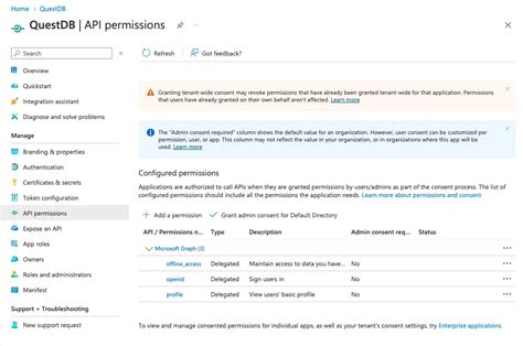 openid connect oidc integration questdb