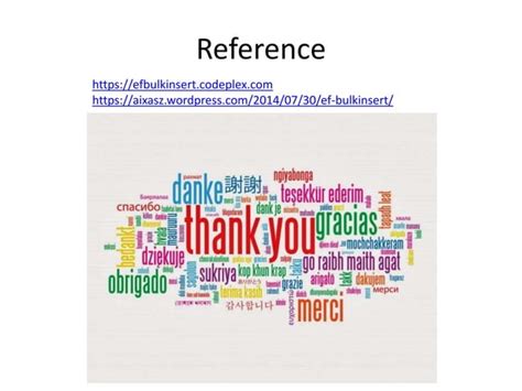 Entity Framework Bulkinsert Ppt