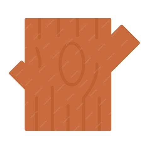 Premium Vector Tree Trunk Vector Illustration Style