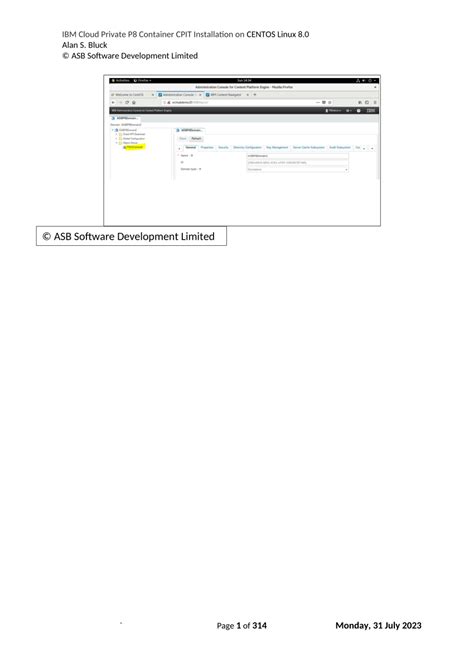 Pdf Centos 8 0 Installation For Ibm Cloud Private And Ibm Filenet P8