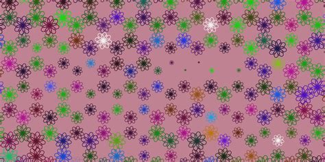 Light Multicolor Vector Background With Wry Lines 5236007 Vector Art At Vecteezy