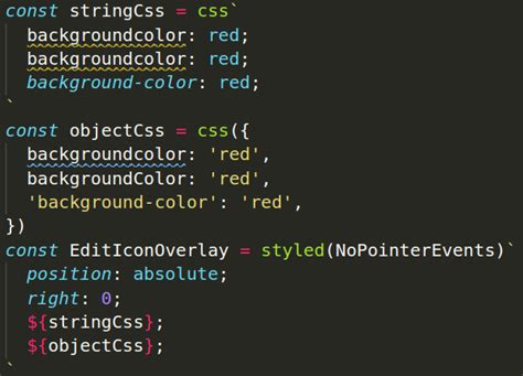 Possible To Lint Styles Outside Styled Component Definition · Issue