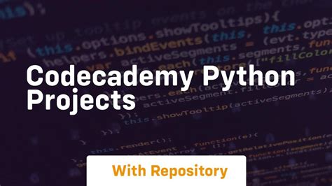 Codecademy Python Projects Youtube