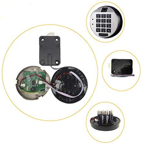 Yosec Fingerprint Gun Safe Keypad Replacement Lockelectronic Biometric Keypad Fingerprint