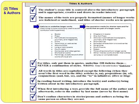 PPT MLA CONVENTIONS PowerPoint Presentation Free Download ID 6037601