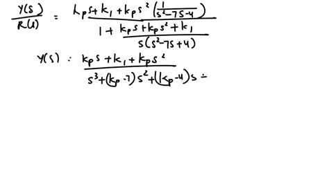 Solved Consider The Feedback System Shown In Figure 1 Determine The