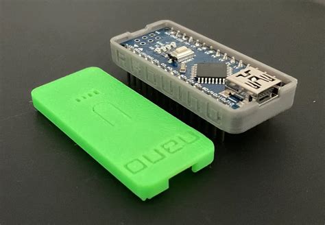 Arduino Nano Slim Snap Fit Case By Alβ3d Makerworld