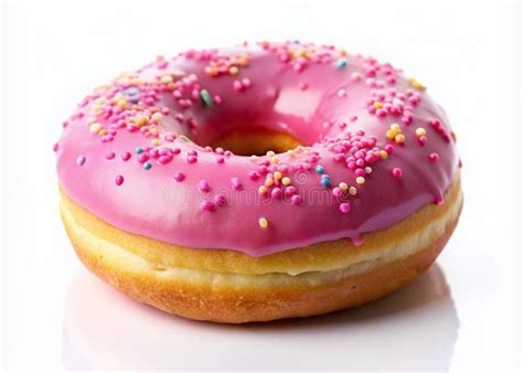 Irresistible Pink Glaze Donut A Sweet Treat For Dessert Lovers Perfect