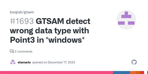 Gtsam Detect Wrong Data Type With Point3 In Windows · Issue 1693