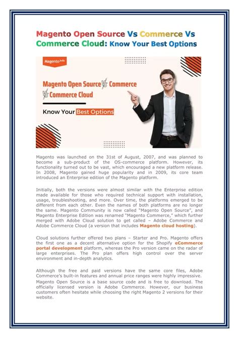 ppt magento open source vs commerce vs commerce cloud know your best