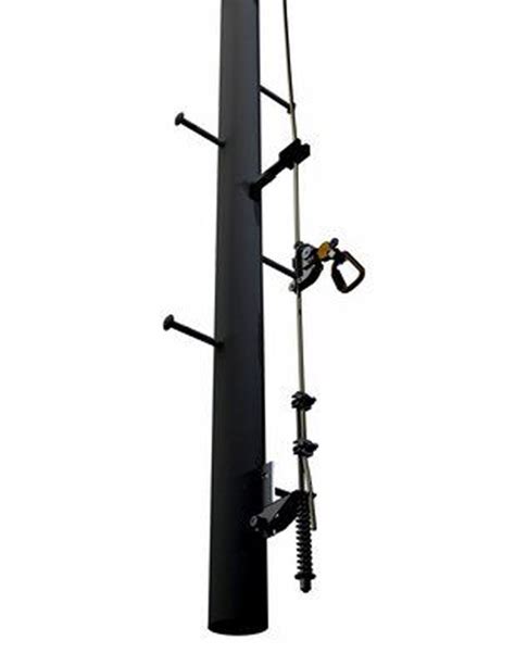 3m Dbi Sala Lad Saf Upper And Lower Brackets For Monopole Galvanized Steel 4 Users Gme Supply