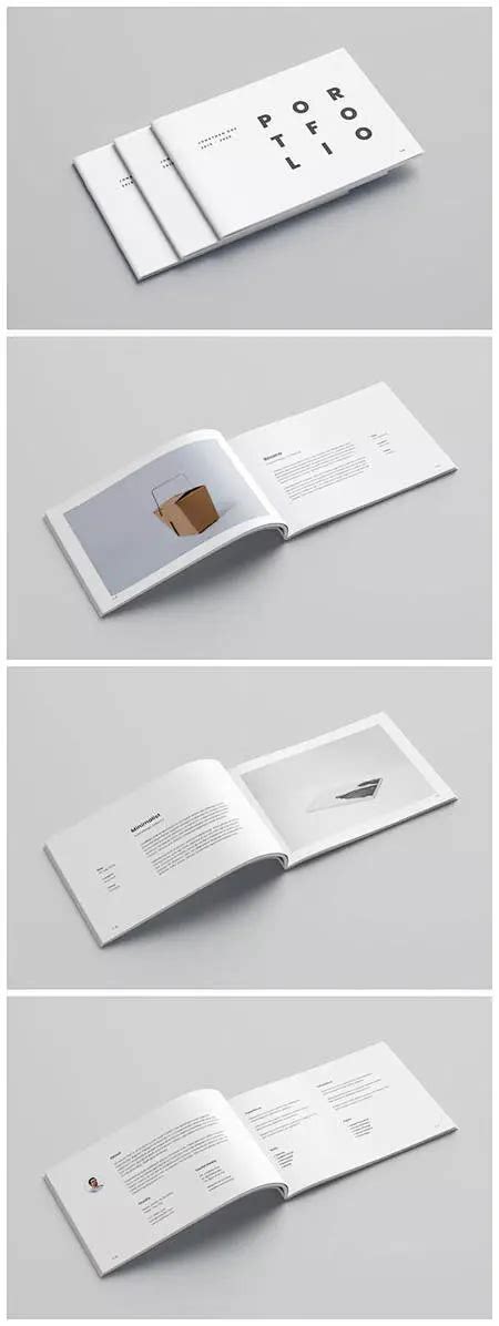 【源文件下载】 A5尺寸的高品质品牌手册画册宣传册杂志房地产楼书设计模板 花瓣网