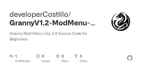 grannyv1 2 modmenu sourcecode readme md at main · developercostillo