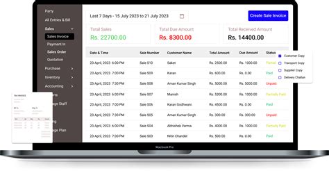 Best Online Billing And Invoice Software In India Stock Register