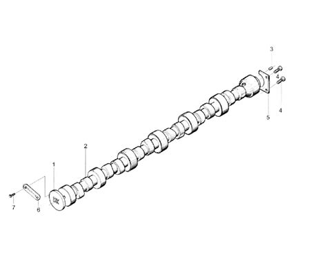 Engine Assembly Camshaft And Timing Gear Assy I FAW J Truck Parts Guarantee Of Authenticity