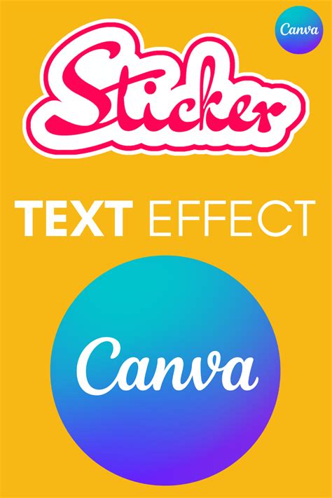 canva text effect in 2023 | Canvas learning, Graphic design tips, Canva tutorial