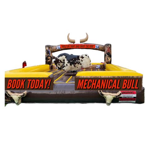 Mechanical Bull - Event Rental Supplies- Tents, Tables, Chairs and more!