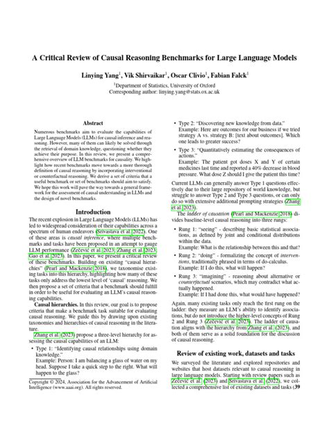 A Critical Review Of Causal Reasoning Benchmarks For Large Language