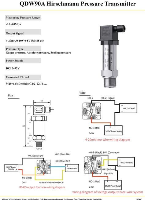 Qdw90a 4ma 20ma Two Wire Winding Arduino Connection Method Inquiry