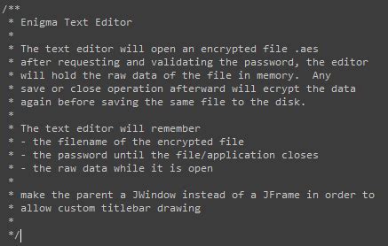 Github Hristoiankov Enigma A Text Editor With File Encryption Decryption And Image