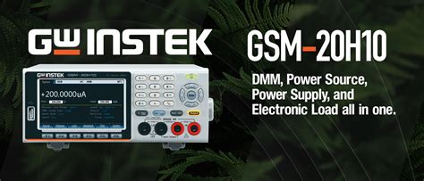 Gw Instek All New Gsm 20h10 Precision Source Measure Unit