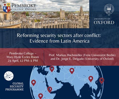 Oxford Global Security Programme On Linkedin Latinamerica Oxford