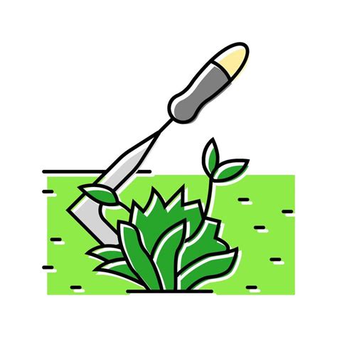 Weeding Garden Maintenance Color Icon Illustration 52848958 Vector Art