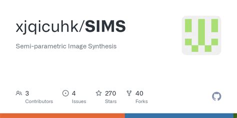 Github Xjqicuhk Sims Semi Parametric Image Synthesis