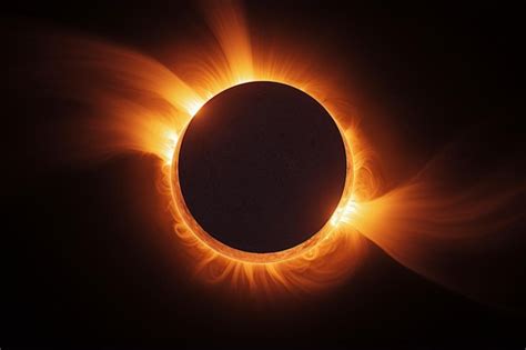Premium Photo Sun Wallpaper During A Partial Eclipse