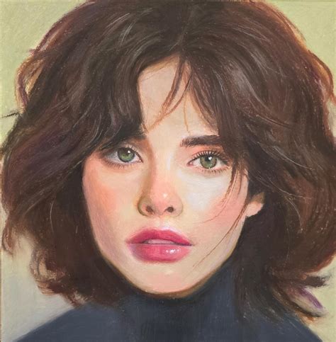 밍기적그린 아뜰리에 탕후루 입술이 뽀인트였던 하니🍡 이은작가님의 유화질감 아이패드 자율반 수강생님 작업입니다💝 Ipaddrawing 유화아이패드 클래스