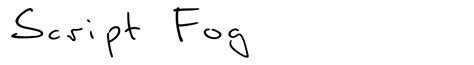 Script Fog Fuente Webfont And Desktop Myfonts