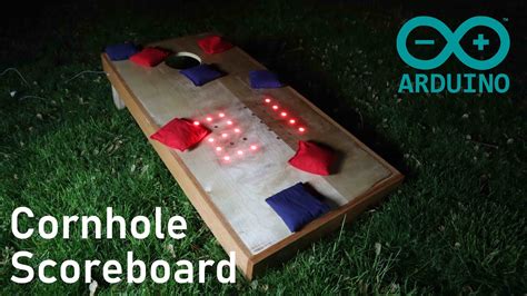 How To Make A Corn Hole Scoreboard Diy Scoreboard Arduino Projects