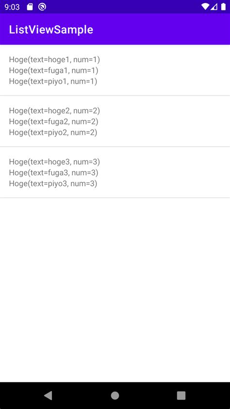 GitHub Adventam10 ListViewSample