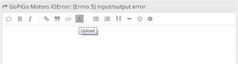GoPiGo Motors IOError Errno Input Output Error GoPiGo Modular Robotics Forum