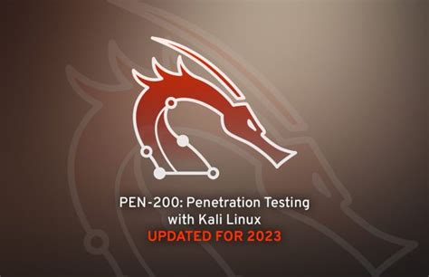 penetration testing with kali linux 2023 released new modules