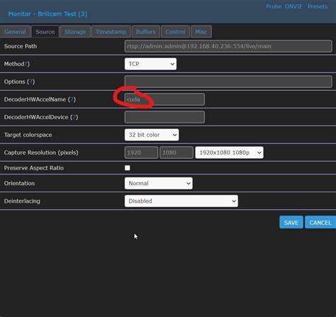 ffmpeg zoneminder