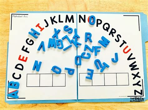 Easy Alphabet Arc Activities The Daily Alphabet